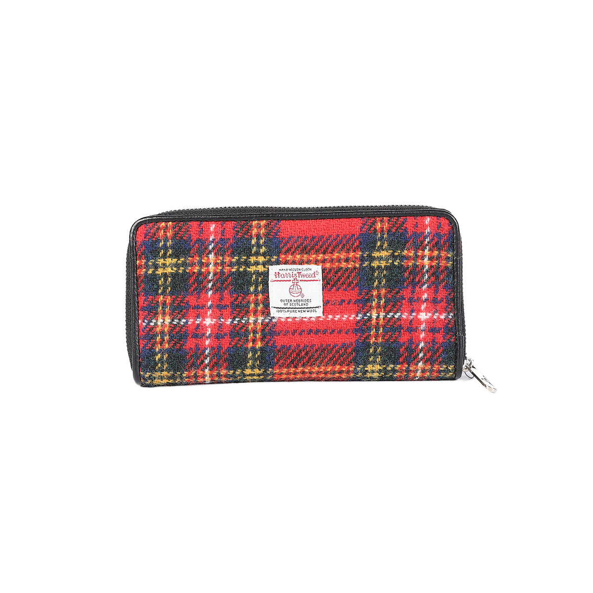 Harris Tweed Long Zip Purse - Staffa Royal Stewart – Heritage of Edinburgh